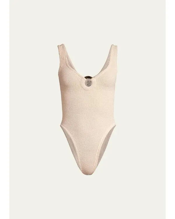 Hunza G Celine One-piece Swimsuit - Blush