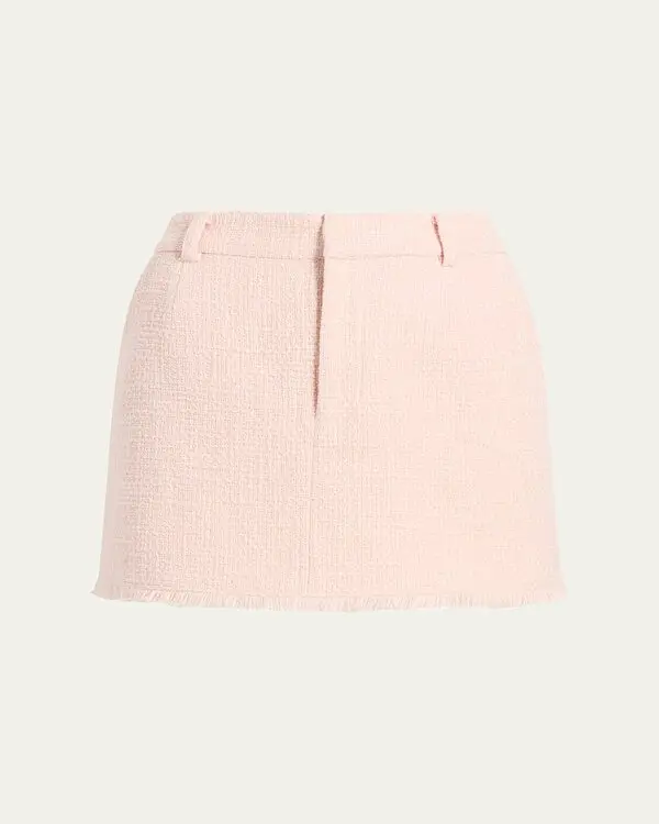 Cinq À Sept Kalina Textured Mini Skirt