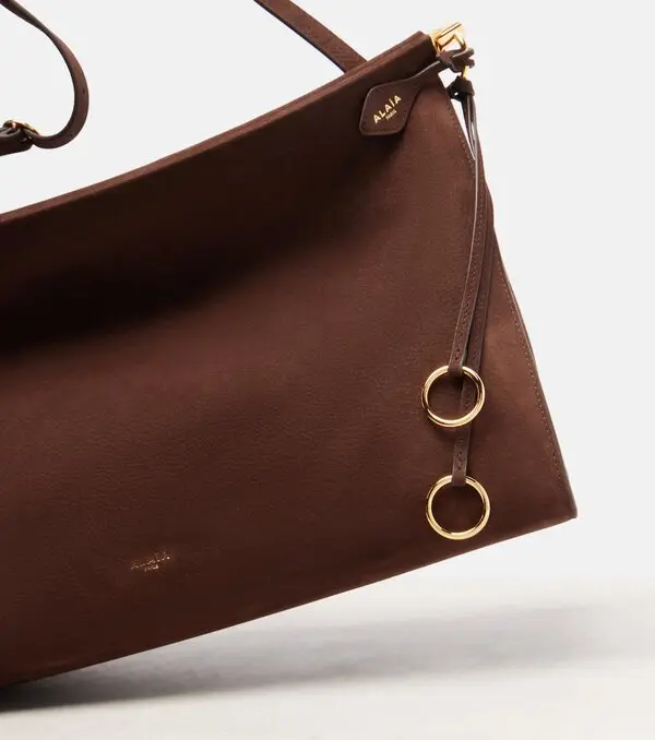 Alaïa Le Click Large Shoulder Bag - Brown