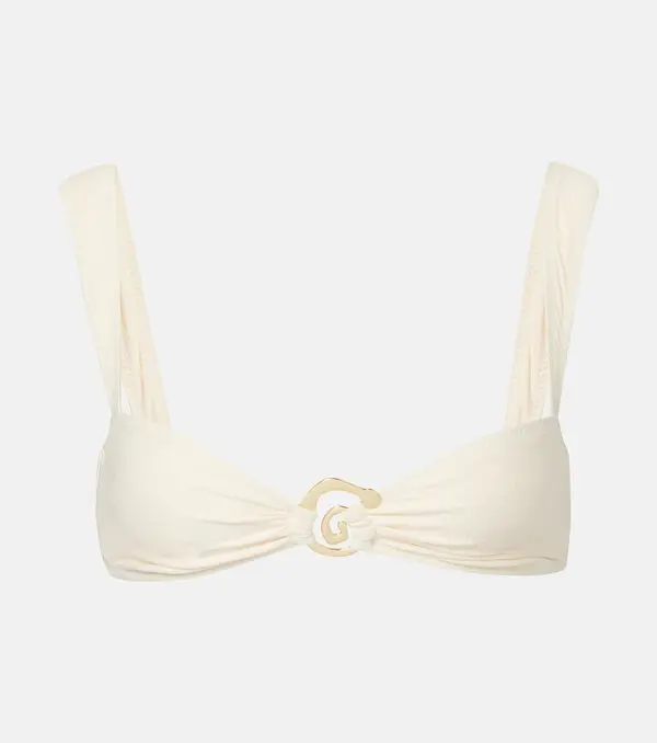 SAME Spiral Bikini Top - Beige
