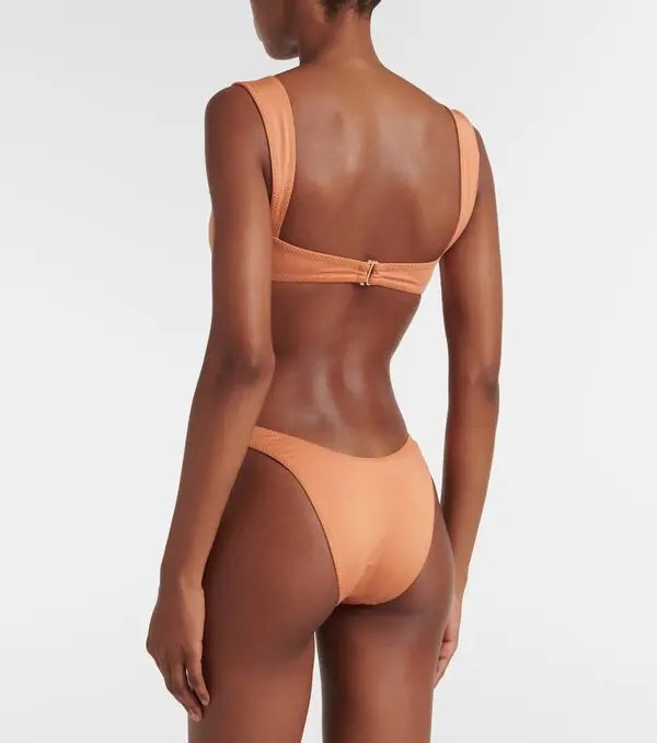 SAME Spiral Bikini Top - Orange