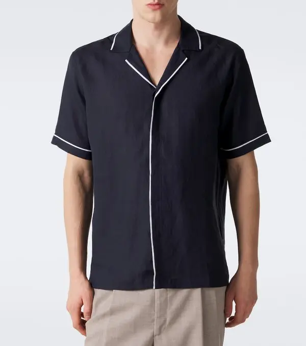 Orlebar Brown Maitan Linen Shirt