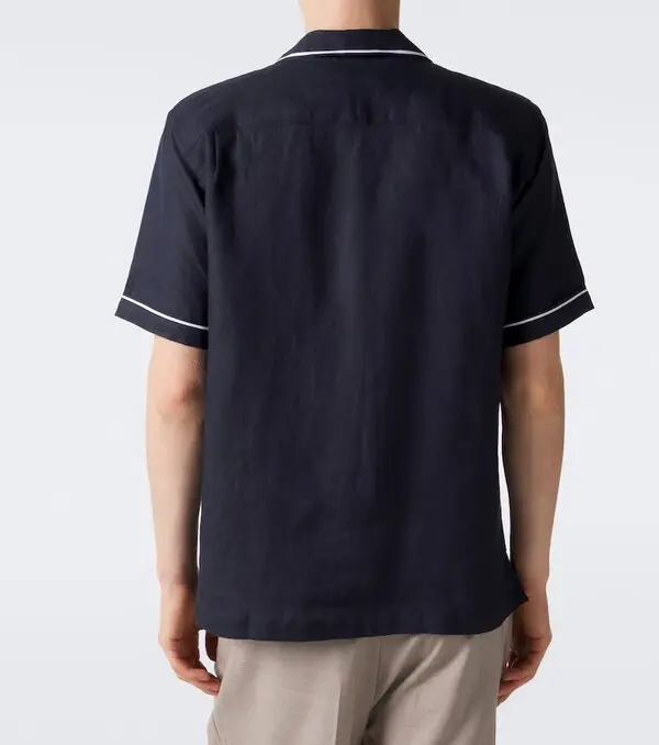 Orlebar Brown Maitan Linen Shirt