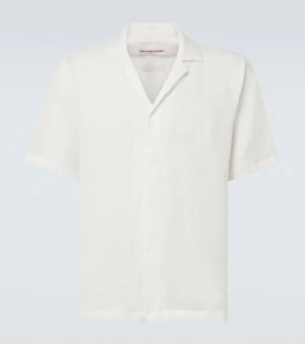Orlebar Brown Maitan Linen Shirt
