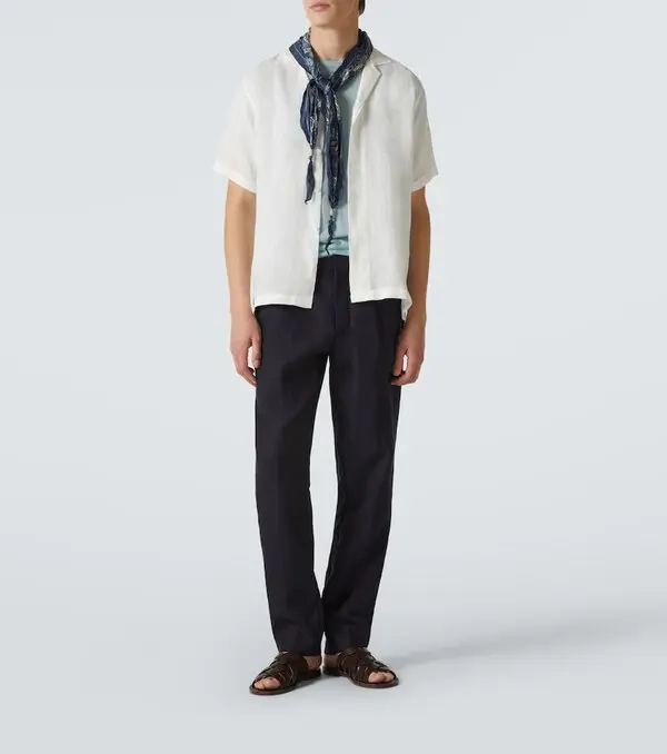 Orlebar Brown Maitan Linen Shirt