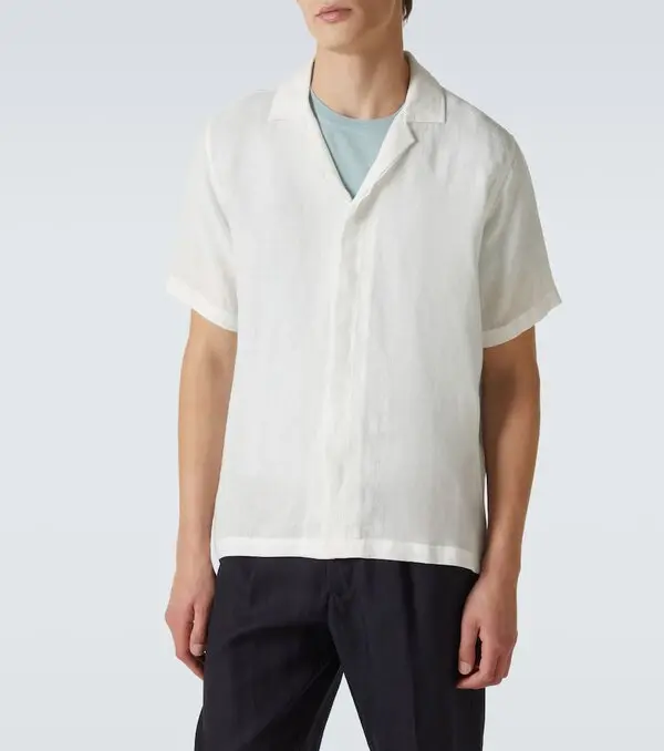 Orlebar Brown Maitan Linen Shirt
