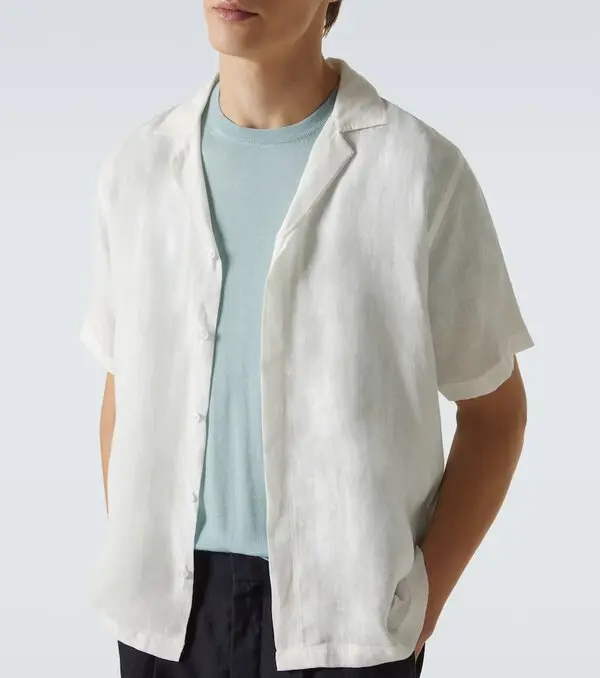 Orlebar Brown Maitan Linen Shirt