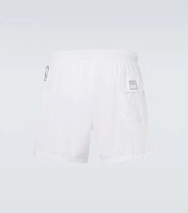 Fedeli Madeira Swim Trunks - White