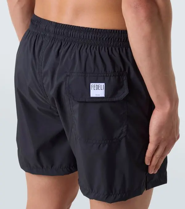 Fedeli Madeira Swim Trunks - Black