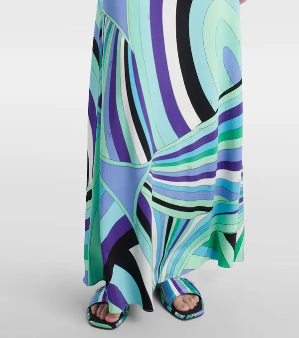 Emilio Pucci Iride Maxi Skirt - Multicoloured