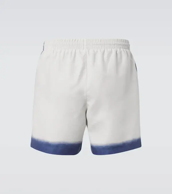 Dries Van Noten Printed Swim Trunks - White