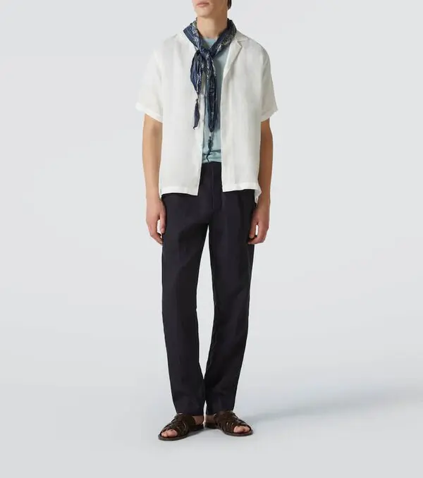 Orlebar Brown Maitan Linen Shirt