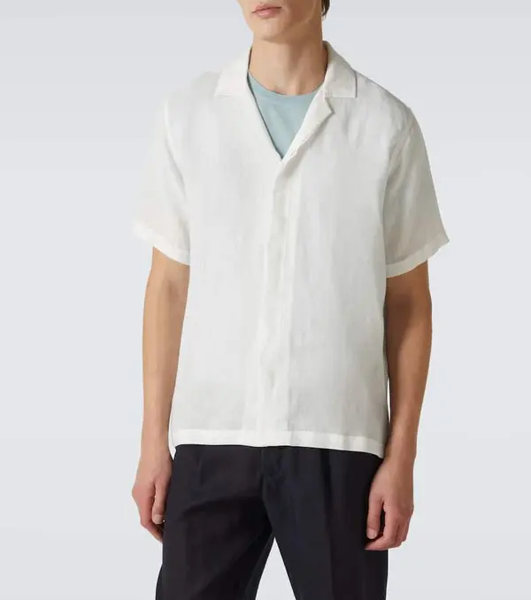 Orlebar Brown Maitan Linen Shirt