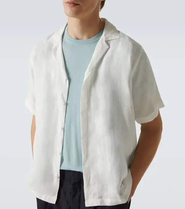 Orlebar Brown Maitan Linen Shirt