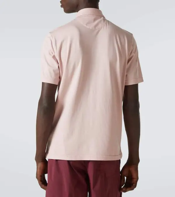 Fedeli Zero Cotton Jersey Polo Shirt