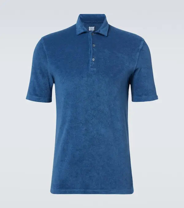 Fedeli Mondial Cotton Terry Polo Shirt