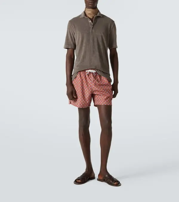 Fedeli Mondial Cotton Terry Polo Shirt