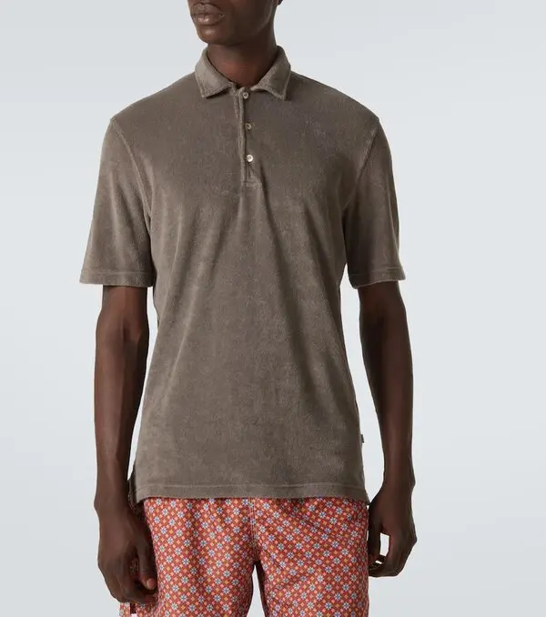 Fedeli Mondial Cotton Terry Polo Shirt
