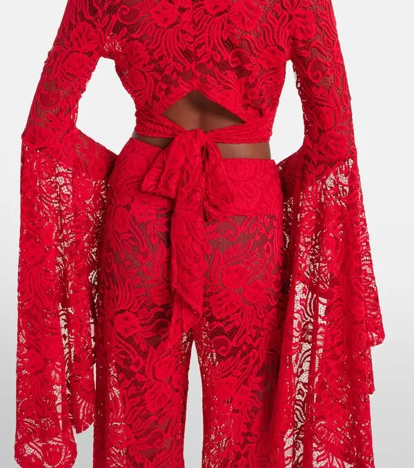 ALEXANDRA MIRO Talia Lace Top