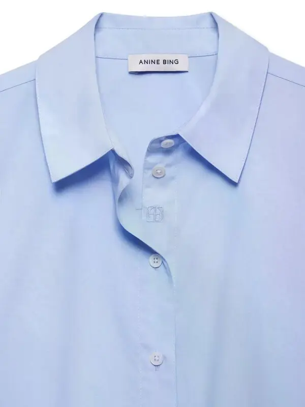ANINE BING Essie Shirt - Blue