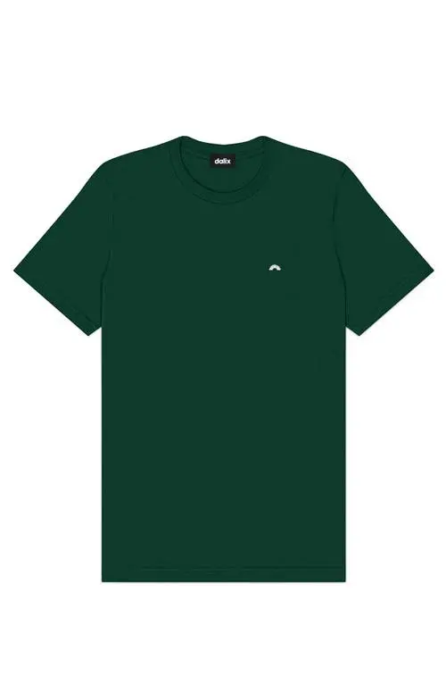 DALIX Lil Rainbow Lightweight Jersey Tee - Forest Green