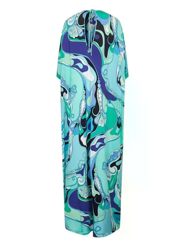 Emilio Pucci Orchidee-print Dress