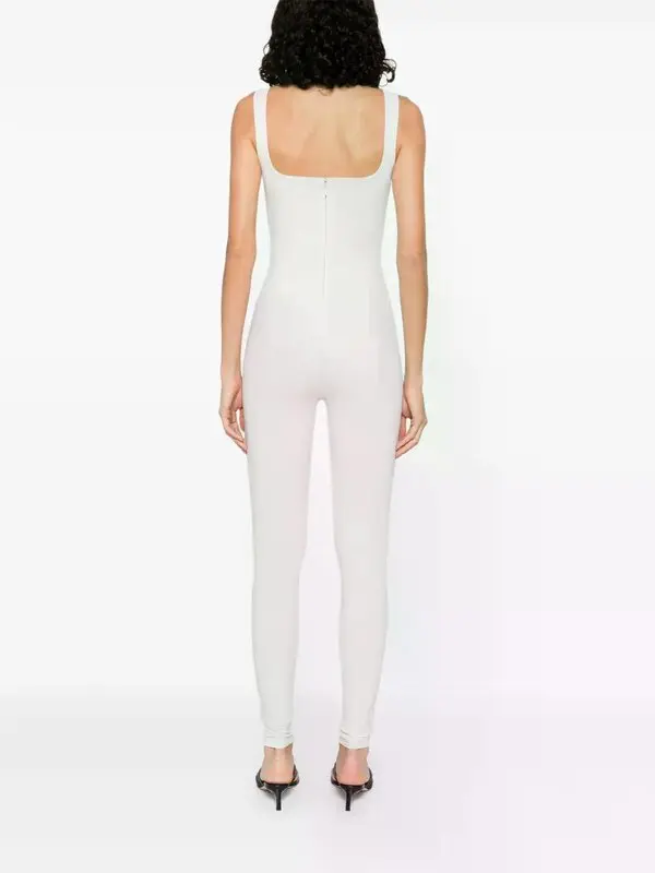 ENTIRE STUDIOS Square Neck Jumpsuit - White