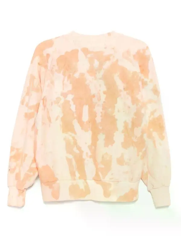 STAIN SHADE Tie-dyed Sweatshirt - Orange