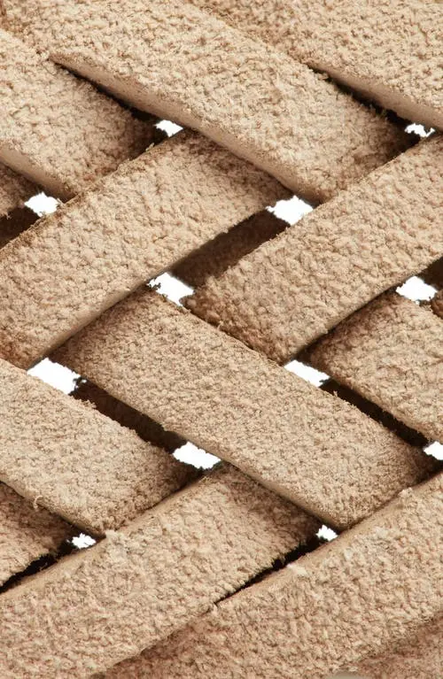 Nordstrom Braided Suede Belt - Sand