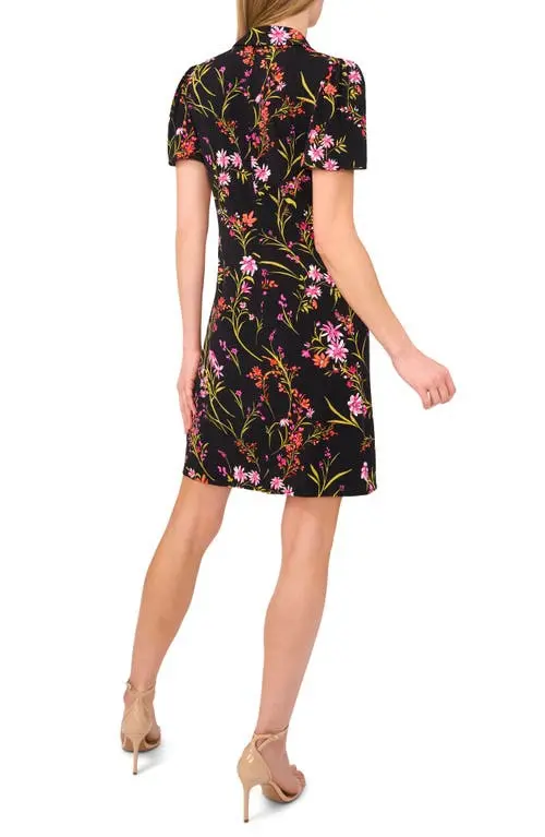 CECE DUPRAZ Printed Mini Polo Dress
