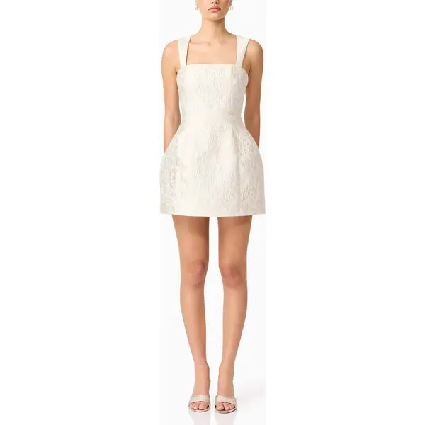 ELLIATT Galadirel Jacquard Mini Dress