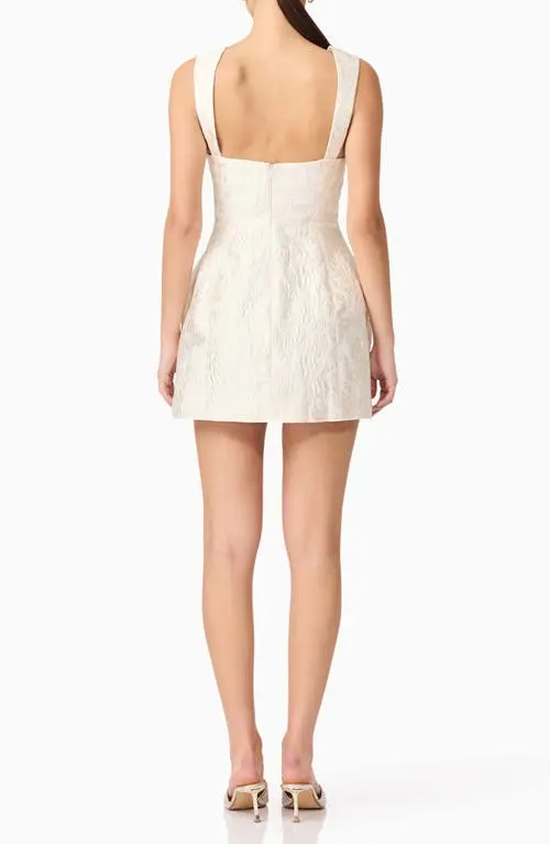 ELLIATT Galadirel Jacquard Mini Dress