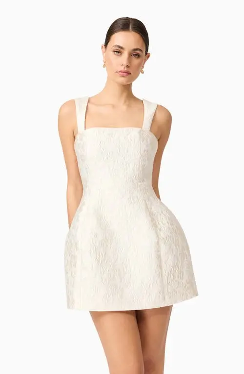 ELLIATT Galadirel Jacquard Mini Dress