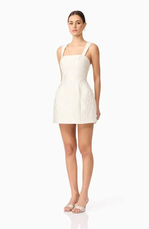 ELLIATT Galadirel Jacquard Mini Dress