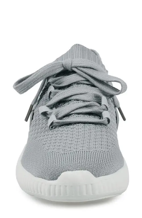 NATIONAL COMFORT Ainslee Knit Sneakers - Light Grey