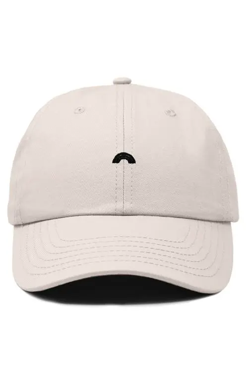 DALIX Lil Rainbow Baseball Cap - Beige