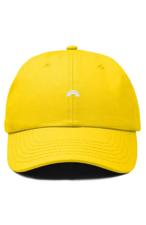 DALIX Lil Rainbow Baseball Cap - Gold