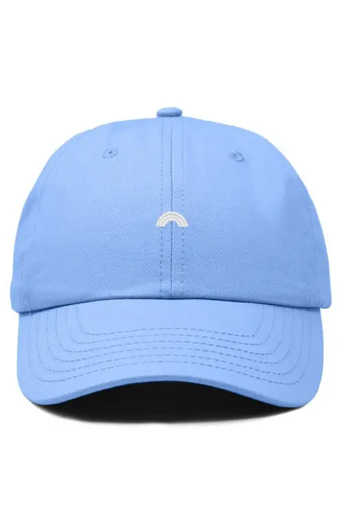 DALIX Lil Rainbow Baseball Cap - Light Blue