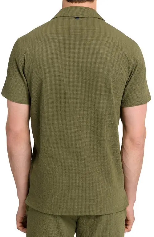 W.R.K Crinkle Camp Shirt - Green