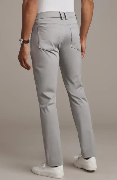 RHONE Slim Leg Flyweight Pants - Light Gray