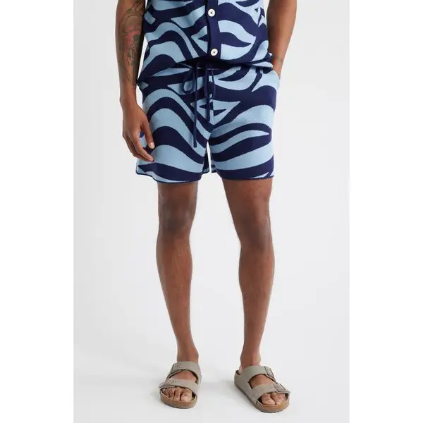 MAVRANS Wave Knit Shorts