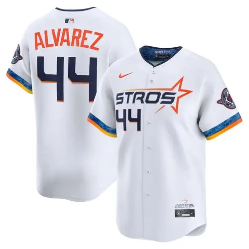 Nike Yordan Alvarez Houston Astros 2025 City Connect Limited Player Jersey - White