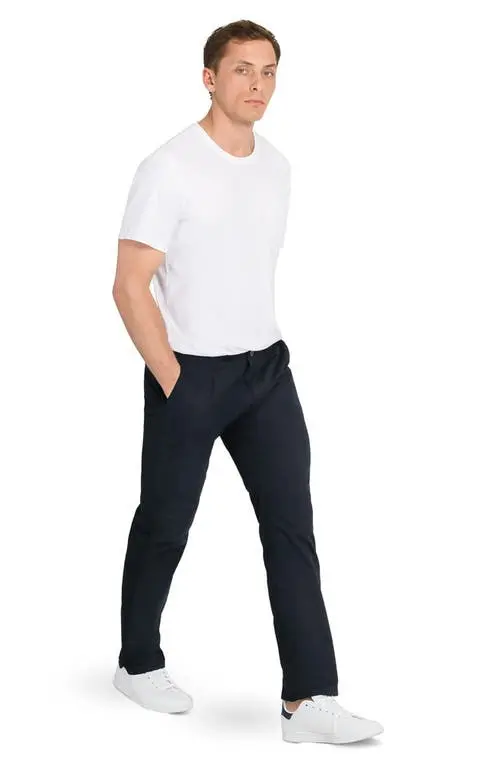 W.R.K Slim Fit Twill Chino Pants - Navy