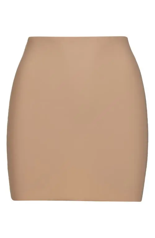 Commando Classic Mini Half Slip Skort - Beige