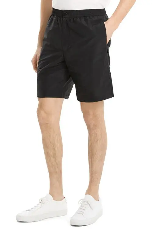 Theory Elastic Waist Shorts - Black