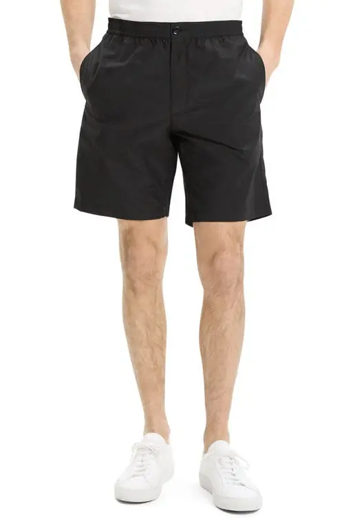 Theory Elastic Waist Shorts - Black