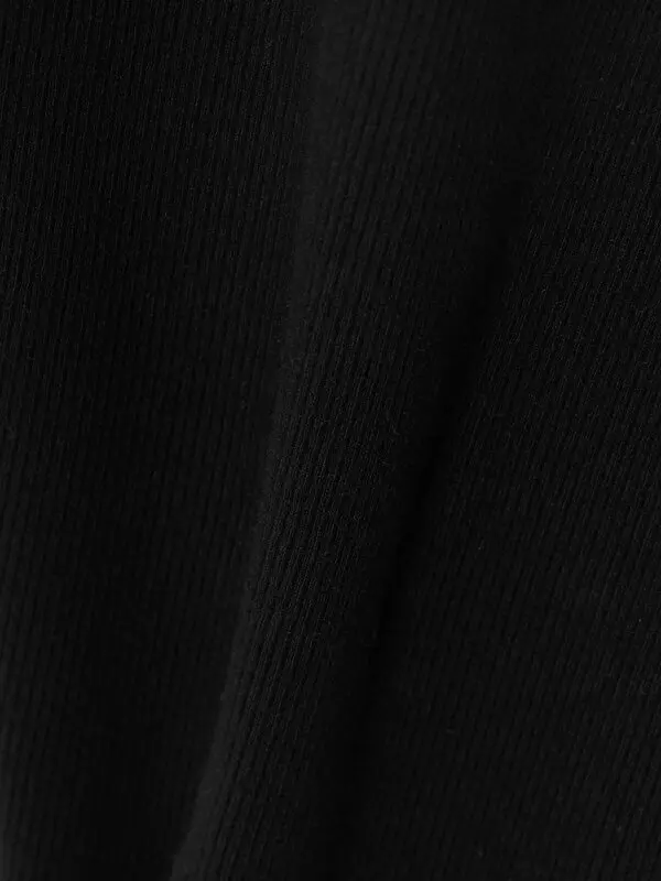 Eterne Ribbed Stretch-jersey Maxi Dress - Black