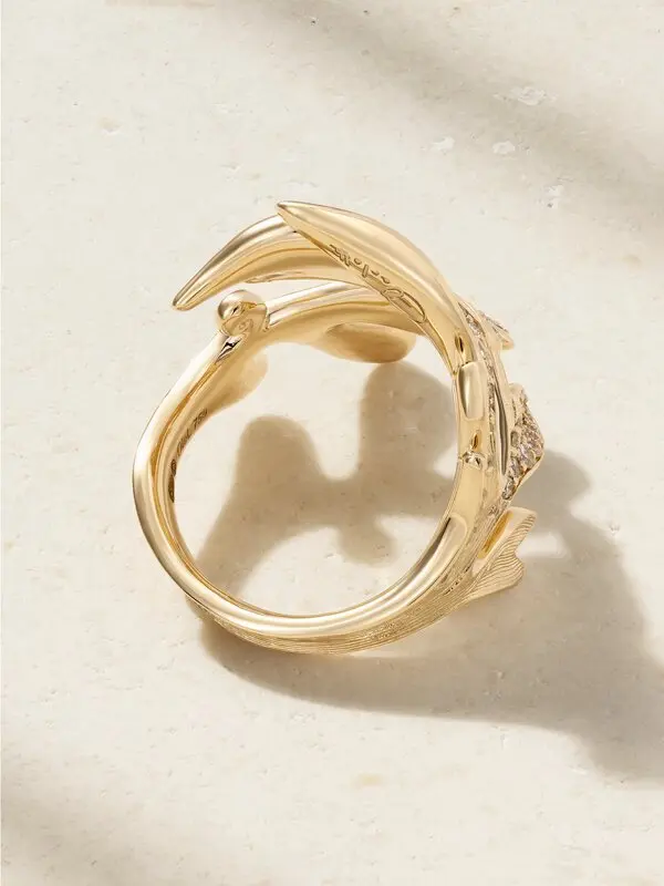 OLE LYNGGAARD COPENHAGEN Forest Diamond Ring
