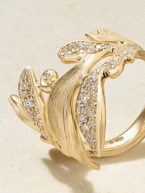OLE LYNGGAARD COPENHAGEN Forest Diamond Ring