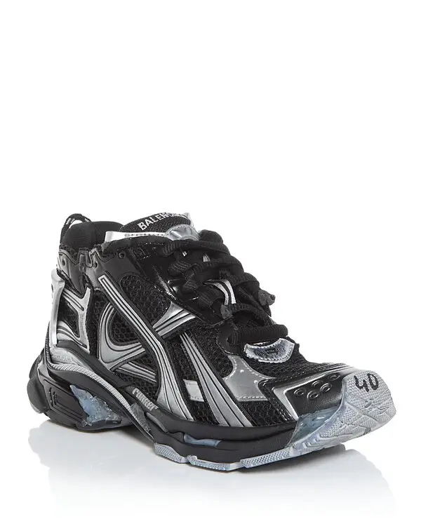 Balenciaga Runner Sneakers - Gris/blanc
